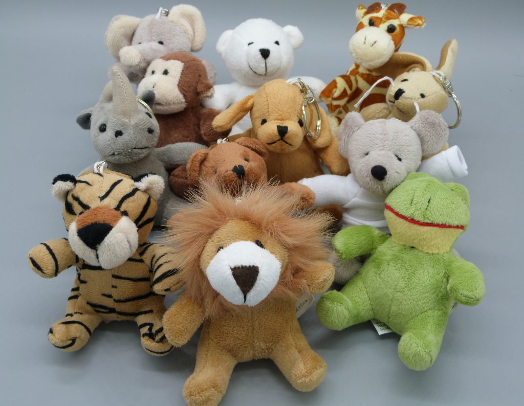 Animal Plush Keyrings - BMS Sublimation